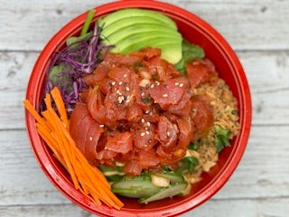 Hawaiian Tuna Poke | Zen’s Sushi Express