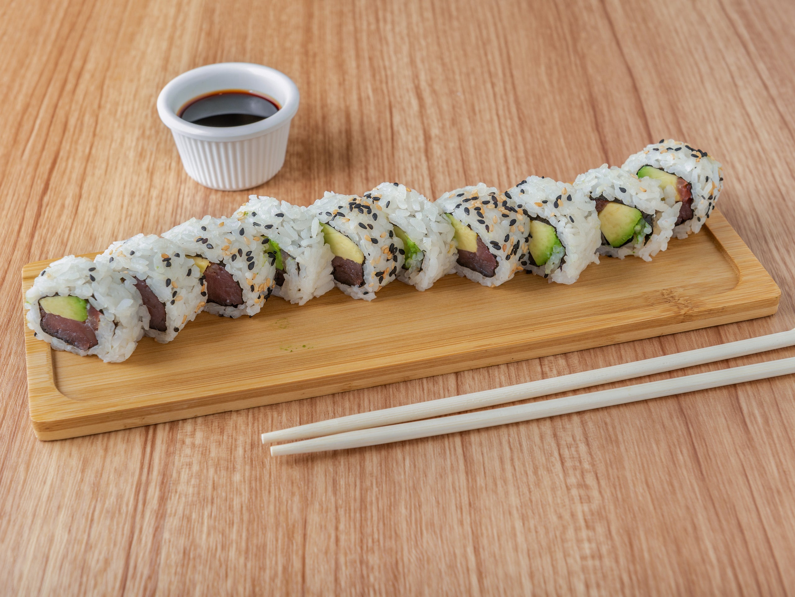 Tuna Avocado Roll | Zen’s Sushi Express